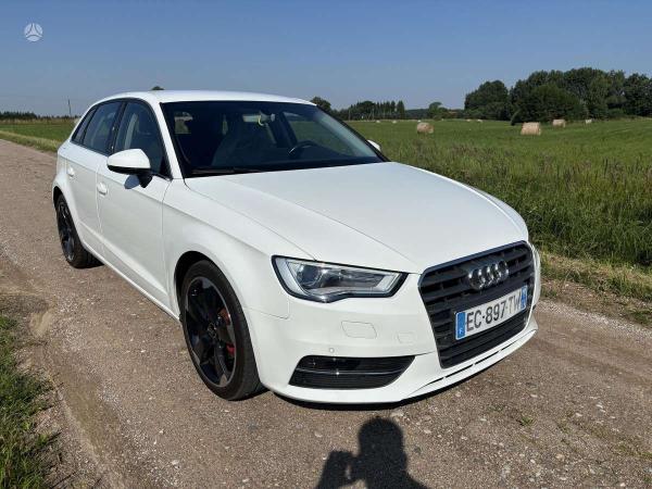 White Audi A3 2016 in Taurage, with an engine capacity of 1.60 L and mileage of 168 thousand km for 8600 €, photo 2 on AUTOMOTO.COM.LV