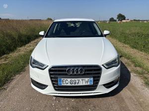 White Audi A3 2016 in Taurage, with an engine capacity of 1.60 L and mileage of 168 thousand km for 8600 €, photo 4 on AUTOMOTO.COM.LV
