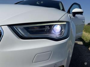 White Audi A3 2016 in Taurage, with an engine capacity of 1.60 L and mileage of 168 thousand km for 8600 €, photo 11 on AUTOMOTO.COM.LV
