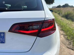 White Audi A3 2016 in Taurage, with an engine capacity of 1.60 L and mileage of 168 thousand km for 8600 €, photo 12 on AUTOMOTO.COM.LV