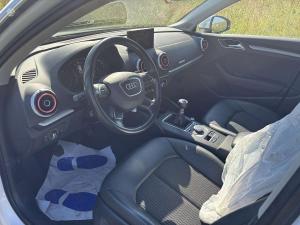 White Audi A3 2016 in Taurage, with an engine capacity of 1.60 L and mileage of 168 thousand km for 8600 €, photo 16 on AUTOMOTO.COM.LV