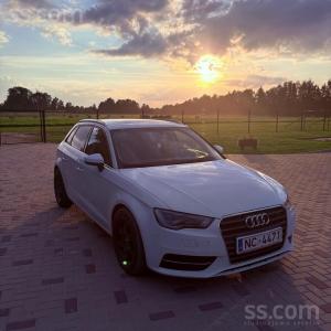 Balts Audi A3 2016 Ventspils, ar dzinēja tilpumu 2.00 L un nobraukumu 316 tūkst. km par 8700 €, foto  vietnē AUTOMOTO.COM.LV