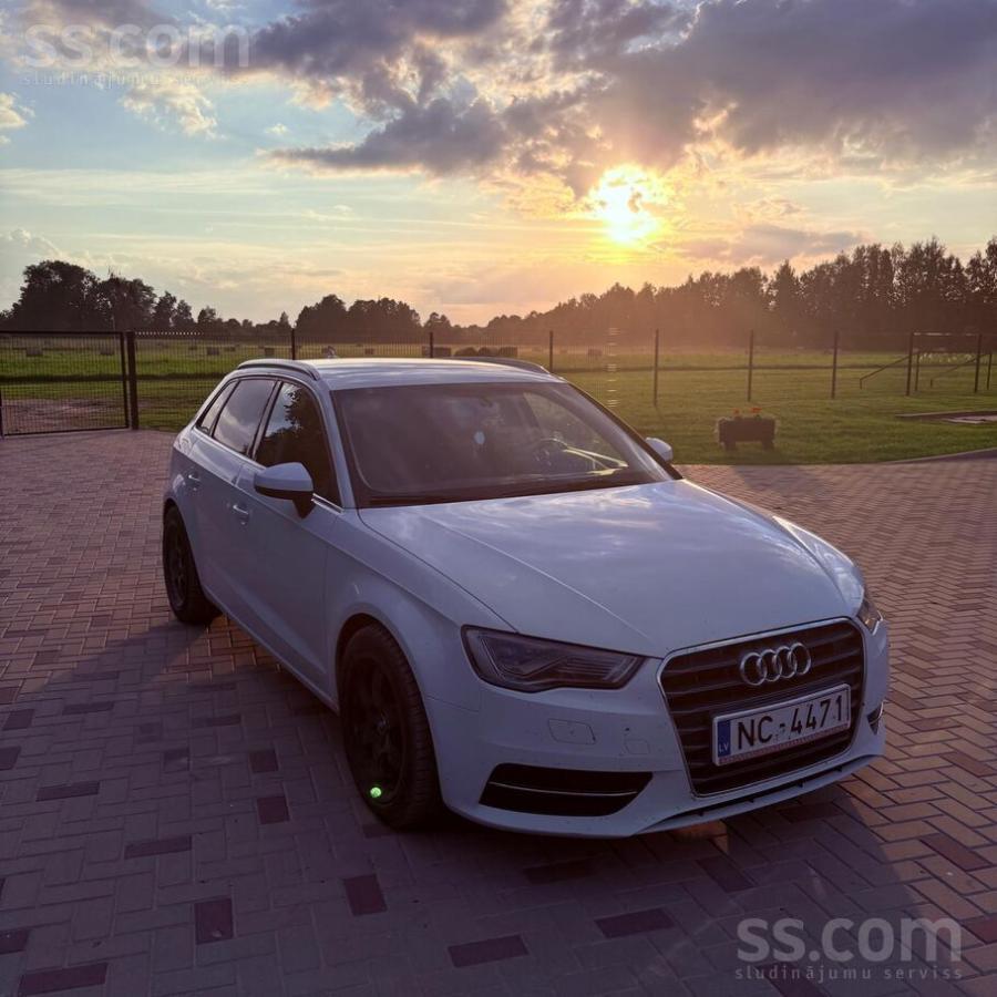 Balts Audi A3 2016 Ventspils, ar dzinēja tilpumu 2.00 L un nobraukumu 316 tūkst. km par 8700 €, foto 1 vietnē AUTOMOTO.COM.LV