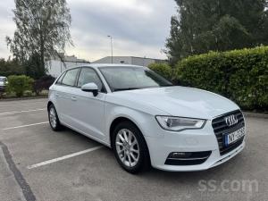 White Audi A3 2016 in Riga, with an engine capacity of 1.60 L and mileage of 211 thousand km for 10000 €, photo 4 on AUTOMOTO.COM.LV