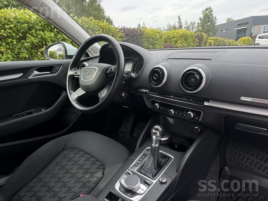 White Audi A3 2016 in Riga, with an engine capacity of 1.60 L and mileage of 211 thousand km for 10000 €, photo 10 on AUTOMOTO.COM.LV