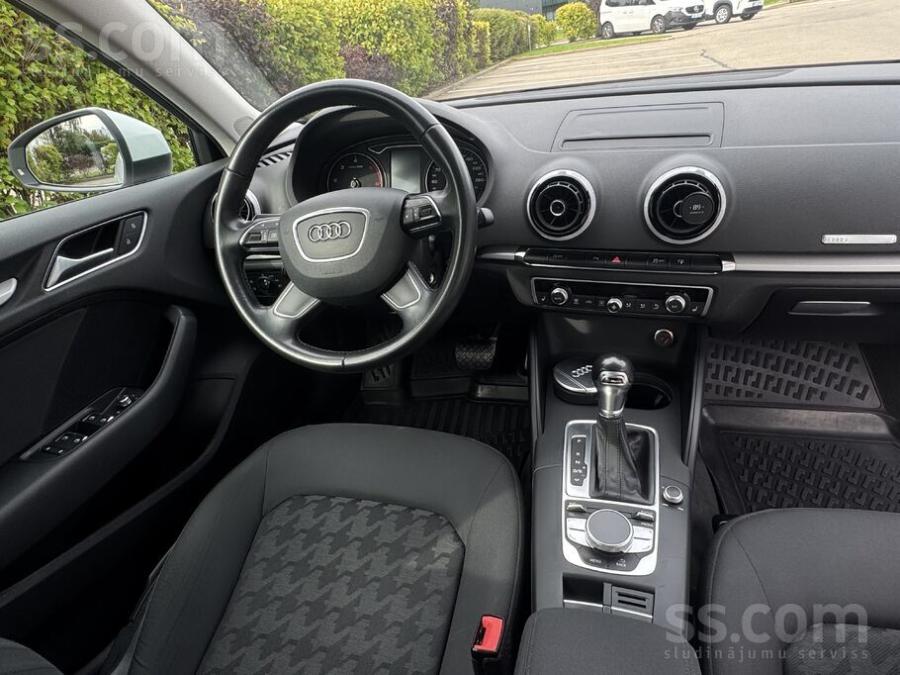 White Audi A3 2016 in Riga, with an engine capacity of 1.60 L and mileage of 211 thousand km for 10000 €, photo 11 on AUTOMOTO.COM.LV