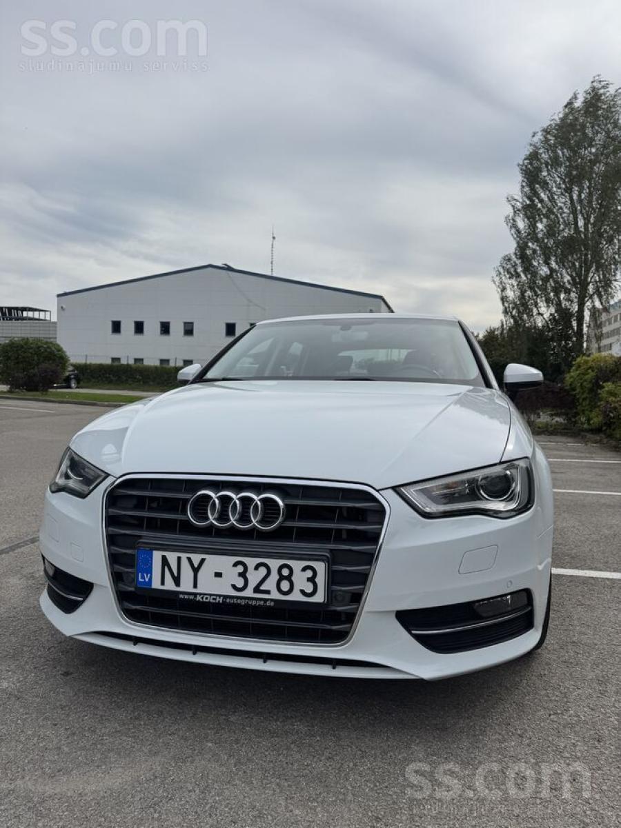White Audi A3 2016 in Riga, with an engine capacity of 1.60 L and mileage of 211 thousand km for 10000 €, photo 18 on AUTOMOTO.COM.LV