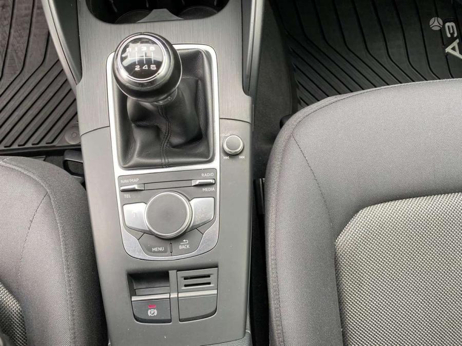 White Audi A3 2016 in Raseiniai, with an engine capacity of 1.60 L and mileage of 275 thousand km for 8500 €, photo 17 on AUTOMOTO.COM.LV
