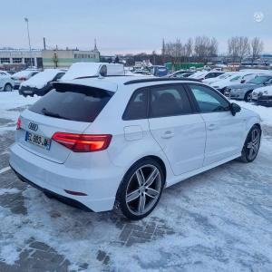 White Audi A3 2017 in Taurage, with an engine capacity of 1.97 L and mileage of 168 thousand km for 15700 €, photo 3 on AUTOMOTO.COM.LV
