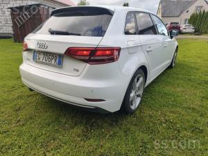 White Audi A3 2017 in Riga, with an engine capacity of 1.60 L and mileage of 203 thousand km for 12350 €, photo 5 on AUTOMOTO.COM.LV