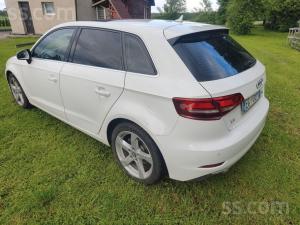 White Audi A3 2017 in Riga, with an engine capacity of 1.60 L and mileage of 203 thousand km for 12350 €, photo 6 on AUTOMOTO.COM.LV