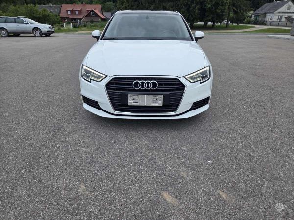 White Audi A3 2017 in Kaunas, with an engine capacity of 1.60 L and mileage of 203 thousand km for 10250 €, photo 1 on AUTOMOTO.COM.LV