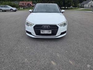 White Audi A3 2017 in Kaunas, with an engine capacity of 1.60 L and mileage of 203 thousand km for 10250 €, photo  on AUTOMOTO.COM.LV