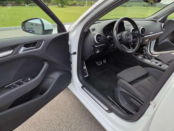 White Audi A3 2017 in Kaunas, with an engine capacity of 1.60 L and mileage of 203 thousand km for 10250 €, photo 9 on AUTOMOTO.COM.LV