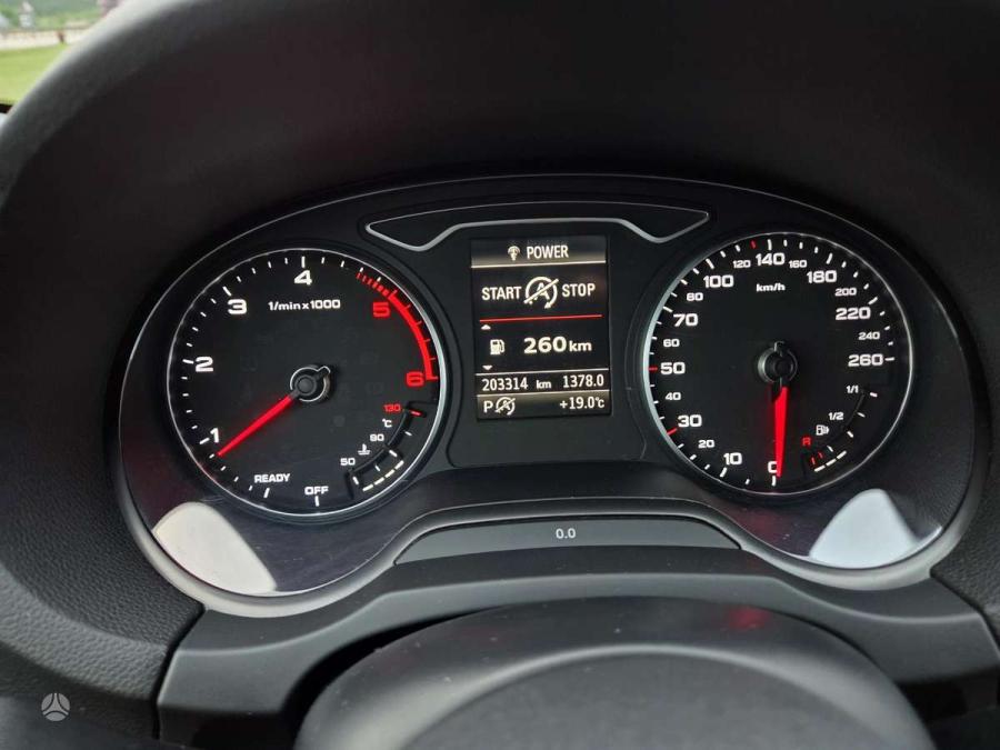 Balts Audi A3 2017 Kauņa, ar dzinēja tilpumu 1.60 L un nobraukumu 203 tūkst. km par 10250 €, foto 19 vietnē AUTOMOTO.COM.LV