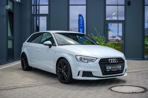 White Audi A3 2017 in Kaunas, with an engine capacity of 1.97 L and mileage of 195 thousand km for 12750 €, photo  on AUTOMOTO.COM.LV
