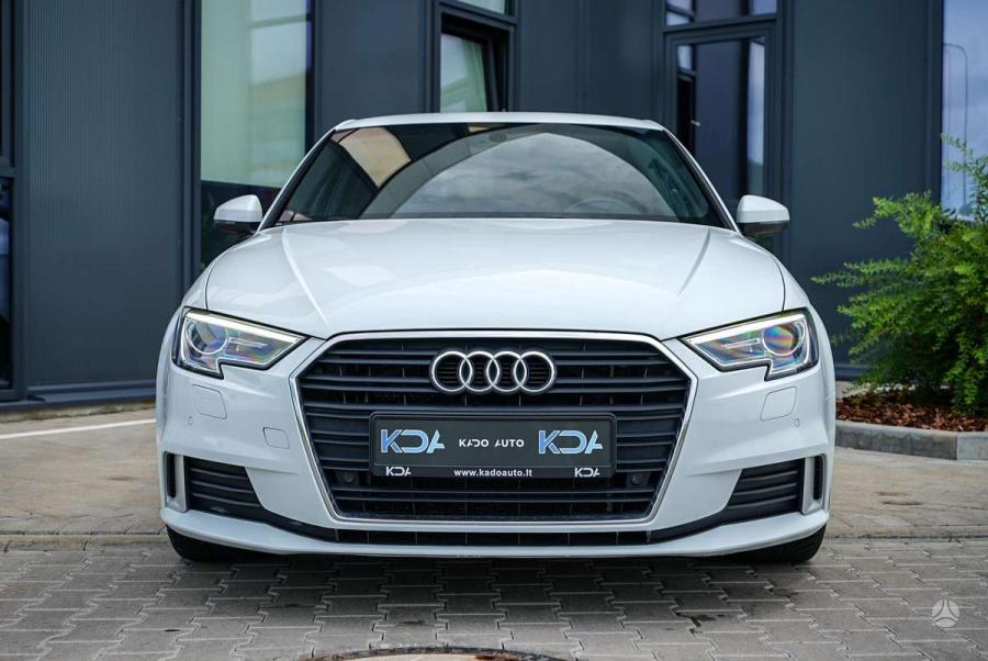 White Audi A3 2017 in Kaunas, with an engine capacity of 1.97 L and mileage of 195 thousand km for 12750 €, photo 5 on AUTOMOTO.COM.LV
