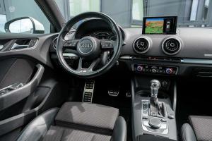 White Audi A3 2017 in Kaunas, with an engine capacity of 1.97 L and mileage of 195 thousand km for 12750 €, photo 18 on AUTOMOTO.COM.LV