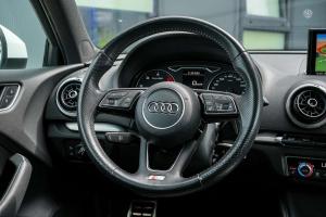 White Audi A3 2017 in Kaunas, with an engine capacity of 1.97 L and mileage of 195 thousand km for 12750 €, photo 19 on AUTOMOTO.COM.LV