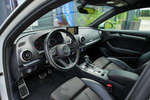 White Audi A3 2017 in Kaunas, with an engine capacity of 1.97 L and mileage of 195 thousand km for 12750 €, photo 26 on AUTOMOTO.COM.LV