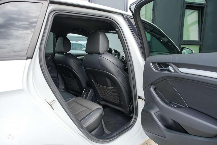 White Audi A3 2017 in Kaunas, with an engine capacity of 1.97 L and mileage of 195 thousand km for 12750 €, photo 35 on AUTOMOTO.COM.LV