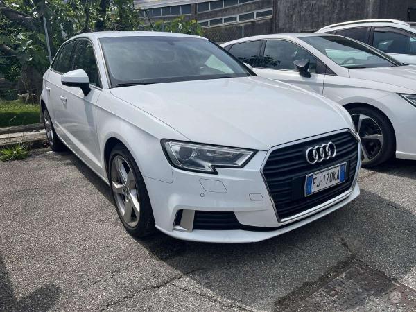 White Audi A3 2017 in Panevezys, with an engine capacity of 1.60 L and mileage of 235 thousand km for 9500 €, photo 2 on AUTOMOTO.COM.LV