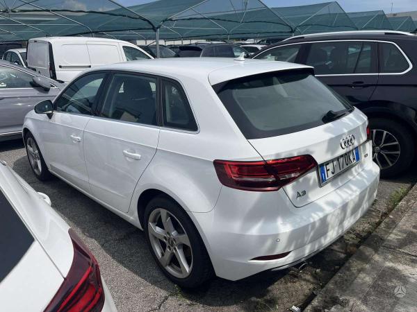 White Audi A3 2017 in Panevezys, with an engine capacity of 1.60 L and mileage of 235 thousand km for 9500 €, photo 4 on AUTOMOTO.COM.LV
