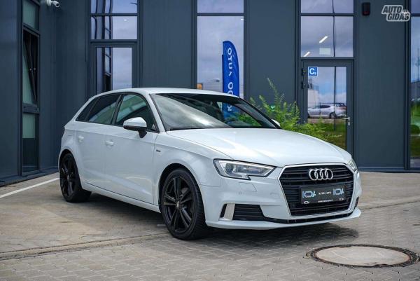 Balts Audi A3 2017 Kauņa, ar dzinēja tilpumu 2.00 L un nobraukumu 195 tūkst. km par 12450 €, foto 1 vietnē AUTOMOTO.COM.LV