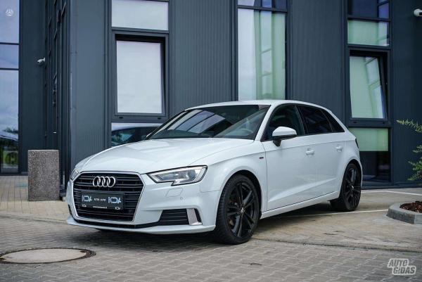 Balts Audi A3 2017 Kauņa, ar dzinēja tilpumu 2.00 L un nobraukumu 195 tūkst. km par 12450 €, foto 2 vietnē AUTOMOTO.COM.LV
