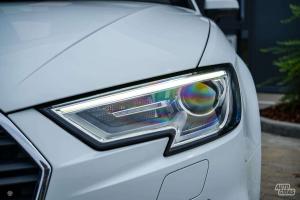 White Audi A3 2017 in Kaunas, with an engine capacity of 2.00 L and mileage of 195 thousand km for 12450 €, photo 8 on AUTOMOTO.COM.LV
