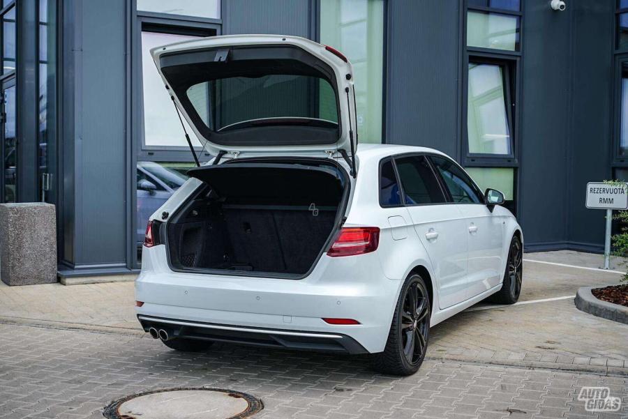 White Audi A3 2017 in Kaunas, with an engine capacity of 2.00 L and mileage of 195 thousand km for 12450 €, photo 15 on AUTOMOTO.COM.LV