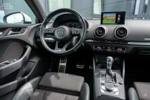 White Audi A3 2017 in Kaunas, with an engine capacity of 2.00 L and mileage of 195 thousand km for 12450 €, photo 18 on AUTOMOTO.COM.LV