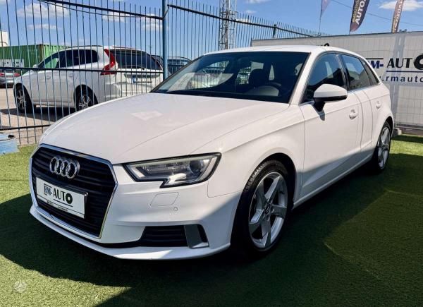 White Audi A3 2017 in Panevezys, with an engine capacity of 1.60 L and mileage of 235 thousand km for 9700 €, photo 1 on AUTOMOTO.COM.LV