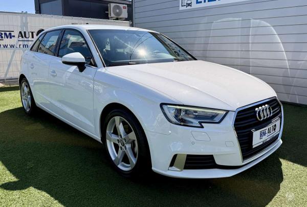 White Audi A3 2017 in Panevezys, with an engine capacity of 1.60 L and mileage of 235 thousand km for 9700 €, photo 3 on AUTOMOTO.COM.LV