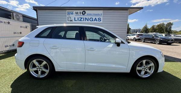 White Audi A3 2017 in Panevezys, with an engine capacity of 1.60 L and mileage of 235 thousand km for 9700 €, photo 5 on AUTOMOTO.COM.LV