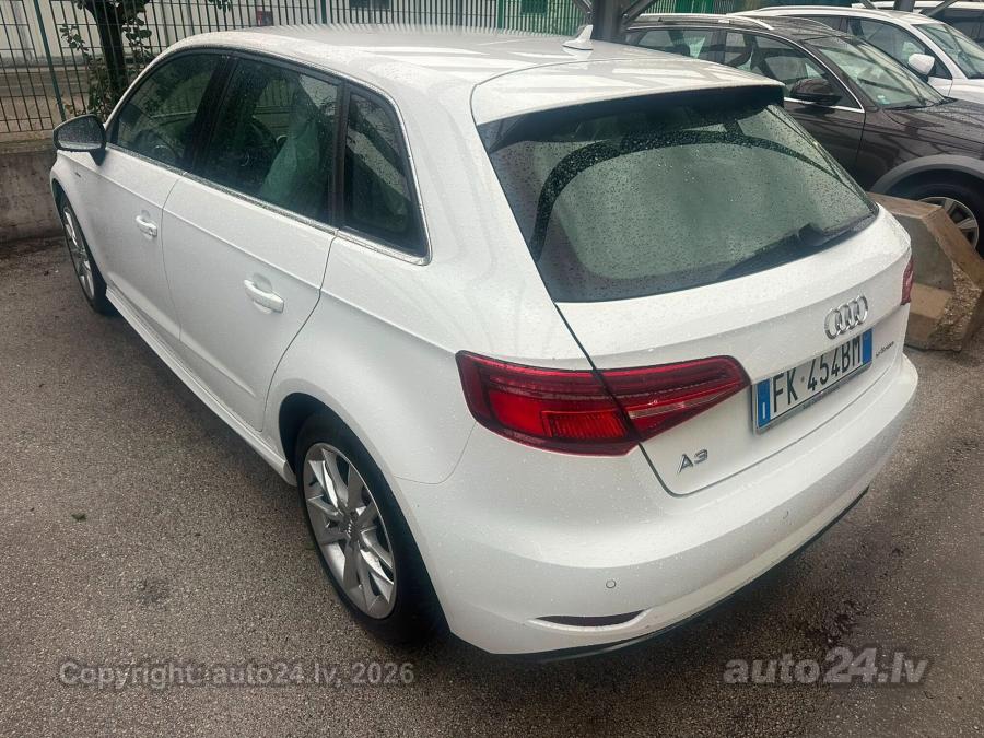 Balts Audi A3 2017 Tallina, ar dzinēja tilpumu 1.40 L un nobraukumu 100 tūkst. km par 13900 €, foto 3 vietnē AUTOMOTO.COM.LV