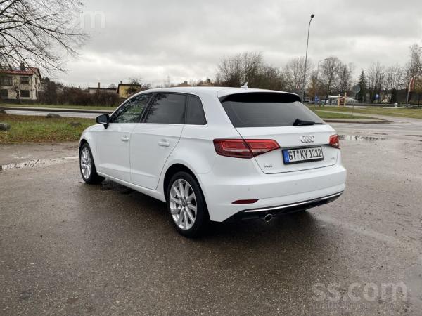 Balts Audi A3 2018 Ogre, ar dzinēja tilpumu 1.60 L un nobraukumu 191 tūkst. km par 13250 €, foto 8 vietnē AUTOMOTO.COM.LV