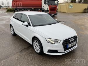 White Audi A3 2018 in Ogre, with an engine capacity of 1.60 L and mileage of 191 thousand km for 13250 €, photo 10 on AUTOMOTO.COM.LV
