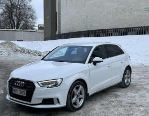 White Audi A3 2018 in Kaunas, with an engine capacity of 1.40 L and mileage of 134 thousand km for 15000 €, photo 8 on AUTOMOTO.COM.LV