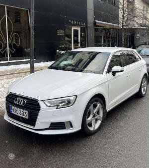 White Audi A3 2018 in Kaunas, with an engine capacity of 1.40 L and mileage of 134 thousand km for 15000 €, photo 9 on AUTOMOTO.COM.LV