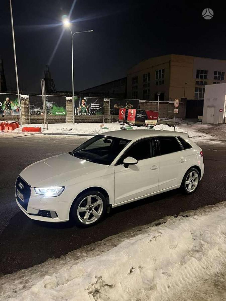 White Audi A3 2018 in Kaunas, with an engine capacity of 1.40 L and mileage of 134 thousand km for 15000 €, photo 11 on AUTOMOTO.COM.LV