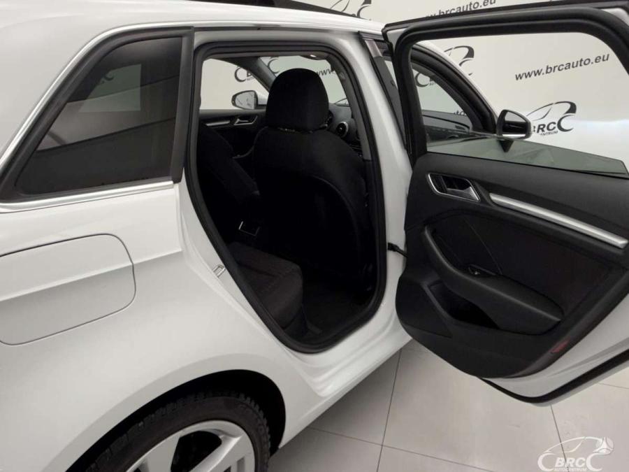 White Audi A3 2018 in Vilnius, with an engine capacity of 1.50 L and mileage of 232 thousand km for 11900 €, photo 13 on AUTOMOTO.COM.LV