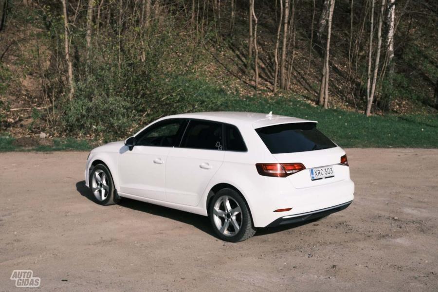 White Audi A3 2018 in Kaunas, with an engine capacity of 1.40 L and mileage of 138 thousand km for 13000 €, photo 3 on AUTOMOTO.COM.LV