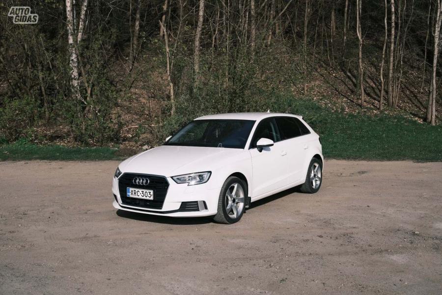 White Audi A3 2018 in Kaunas, with an engine capacity of 1.40 L and mileage of 138 thousand km for 13000 €, photo 5 on AUTOMOTO.COM.LV