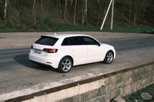 White Audi A3 2018 in Kaunas, with an engine capacity of 1.40 L and mileage of 138 thousand km for 13000 €, photo 6 on AUTOMOTO.COM.LV
