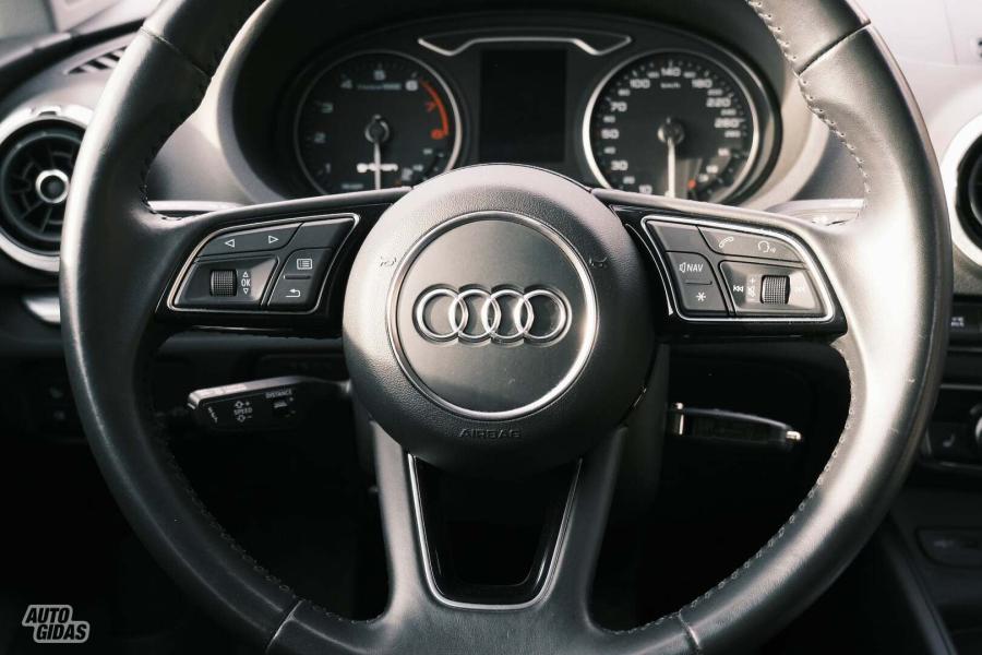 White Audi A3 2018 in Kaunas, with an engine capacity of 1.40 L and mileage of 138 thousand km for 13000 €, photo 8 on AUTOMOTO.COM.LV