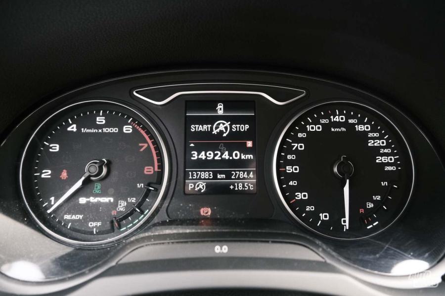 White Audi A3 2018 in Kaunas, with an engine capacity of 1.40 L and mileage of 138 thousand km for 13000 €, photo 13 on AUTOMOTO.COM.LV