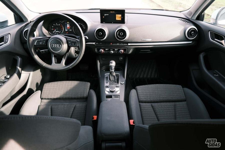 White Audi A3 2018 in Kaunas, with an engine capacity of 1.40 L and mileage of 138 thousand km for 13000 €, photo 20 on AUTOMOTO.COM.LV