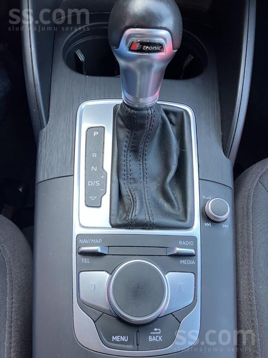 White Audi A3 2019 in Talsi, with an engine capacity of 1.50 L and mileage of 210 thousand km for 14500 €, photo 15 on AUTOMOTO.COM.LV