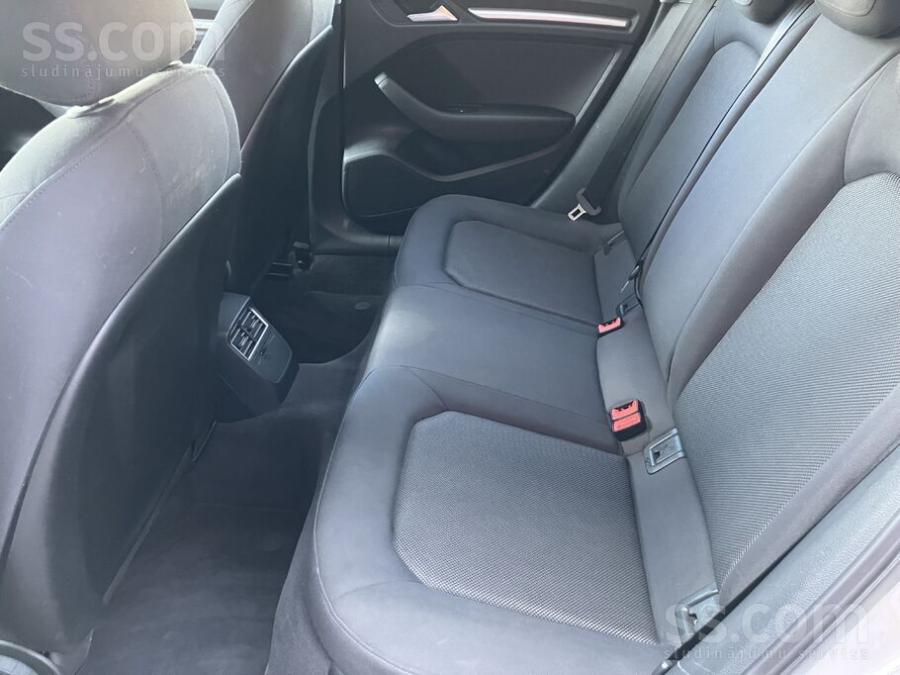 White Audi A3 2019 in Talsi, with an engine capacity of 1.50 L and mileage of 210 thousand km for 14500 €, photo 17 on AUTOMOTO.COM.LV